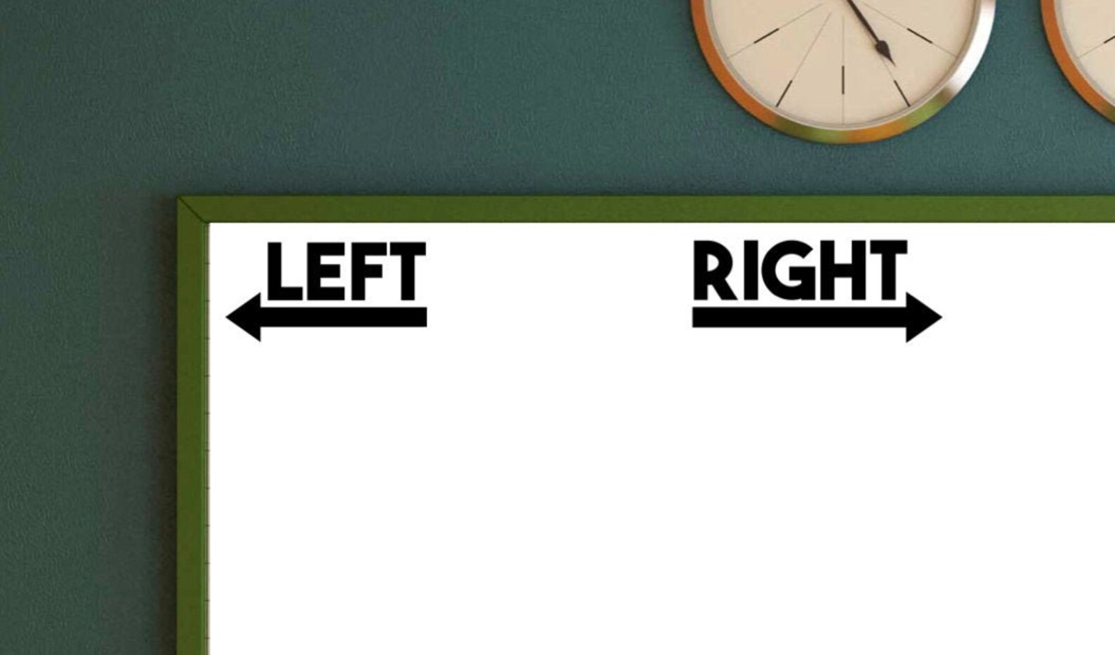 Right Left With Arrows Decal Classroom Decal Teacher Decal - Etsy