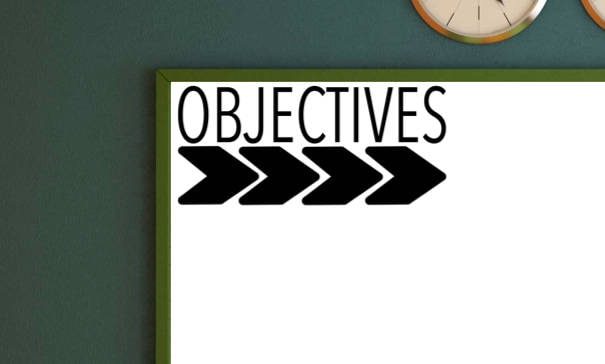 Objectives or Target Header Label Wall Decal School Elementary - Etsy