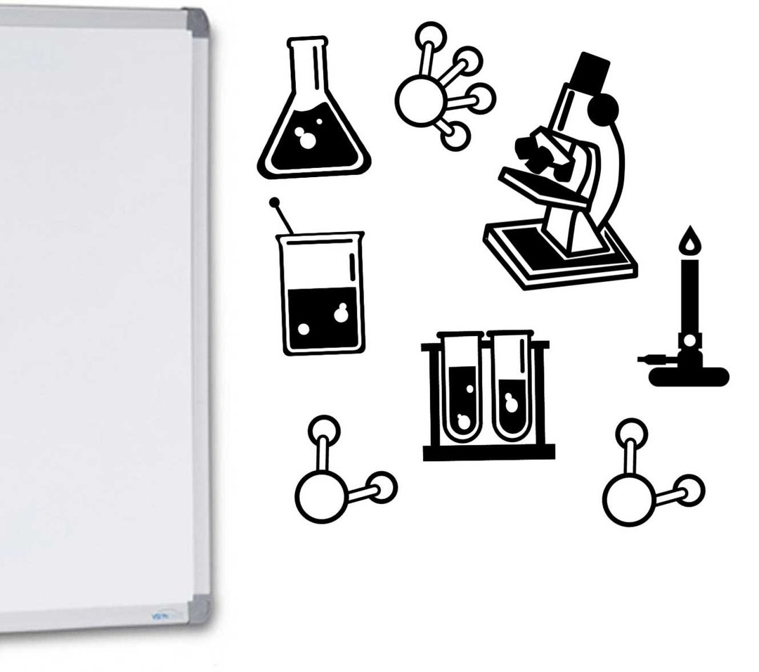 Science Bundle Vinyl Wall Decal Classroom Decal Sticker Science ...