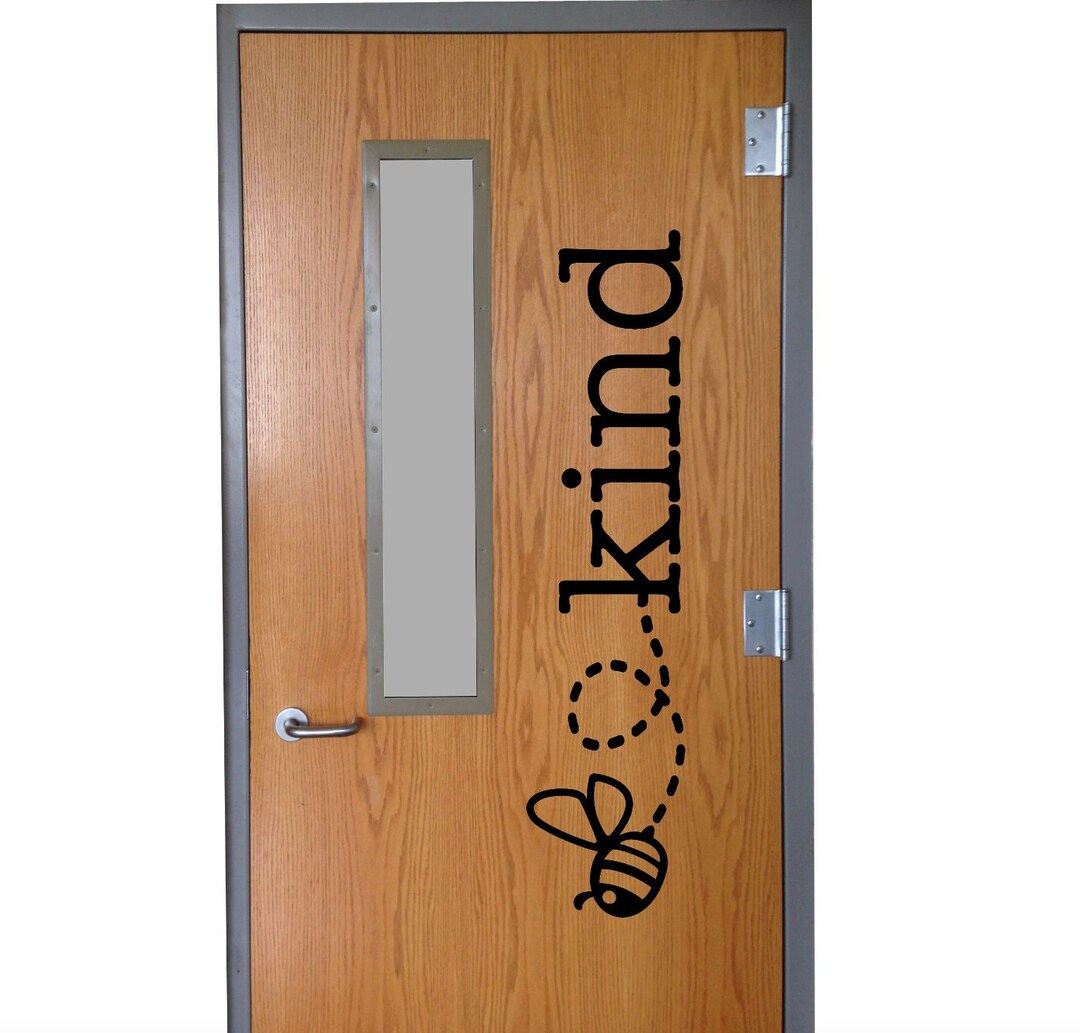 Bee Kind Wall Decal School Elementary or Secondary Classroom Teacher ...