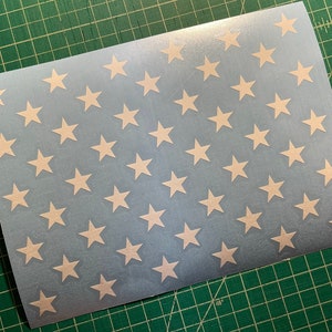 American Flag Vinyl Star Union Stencil Vinyl Application | DIY Wood ...