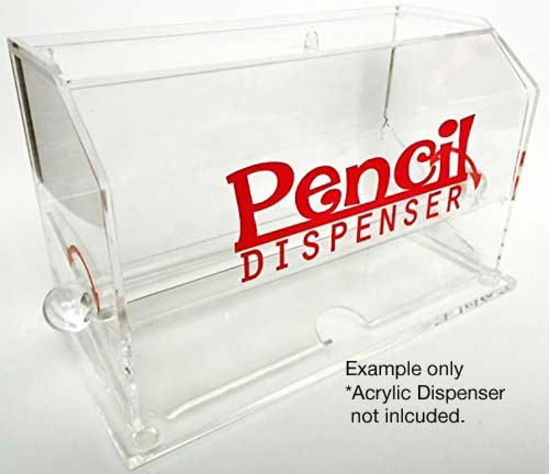 Pencil Dispenser Vinyl Decal Classroom Style 2 Decal Teacher - Etsy Canada