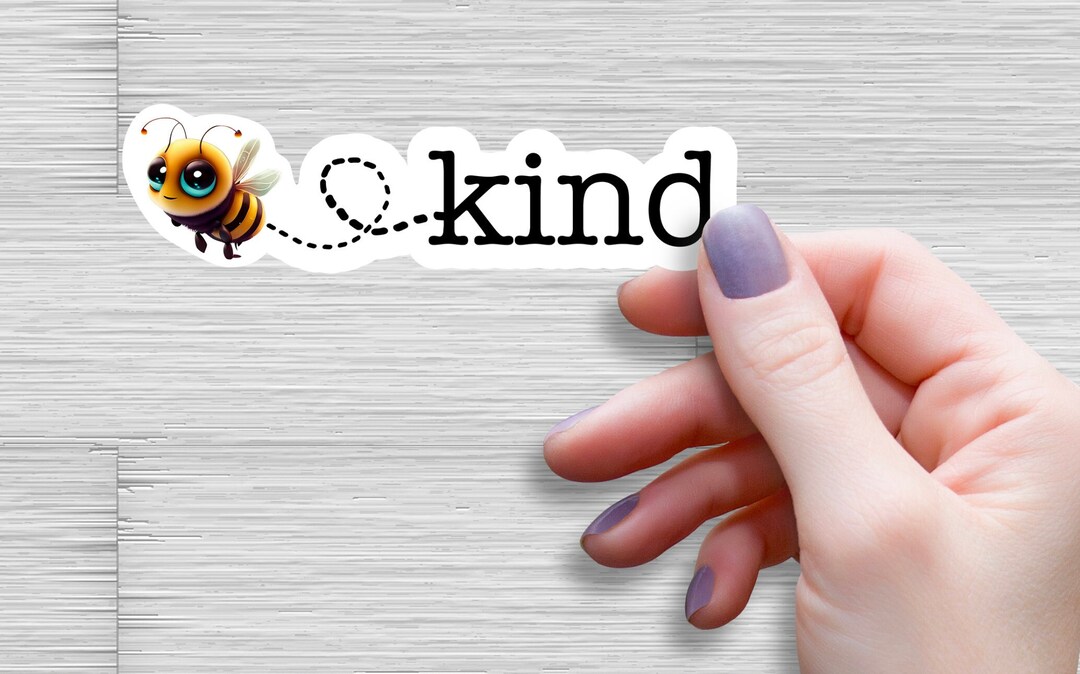Bee Kind Sticker Be Kind Teacher Sticker, Teacher Sticker Teacher ...