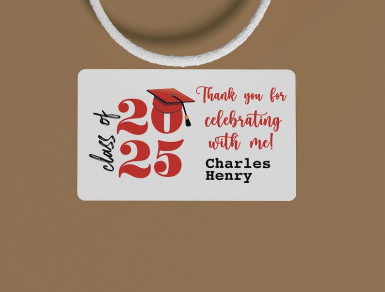 Graduation Custom Stickers | Grad Cap Class of | Personalized ...