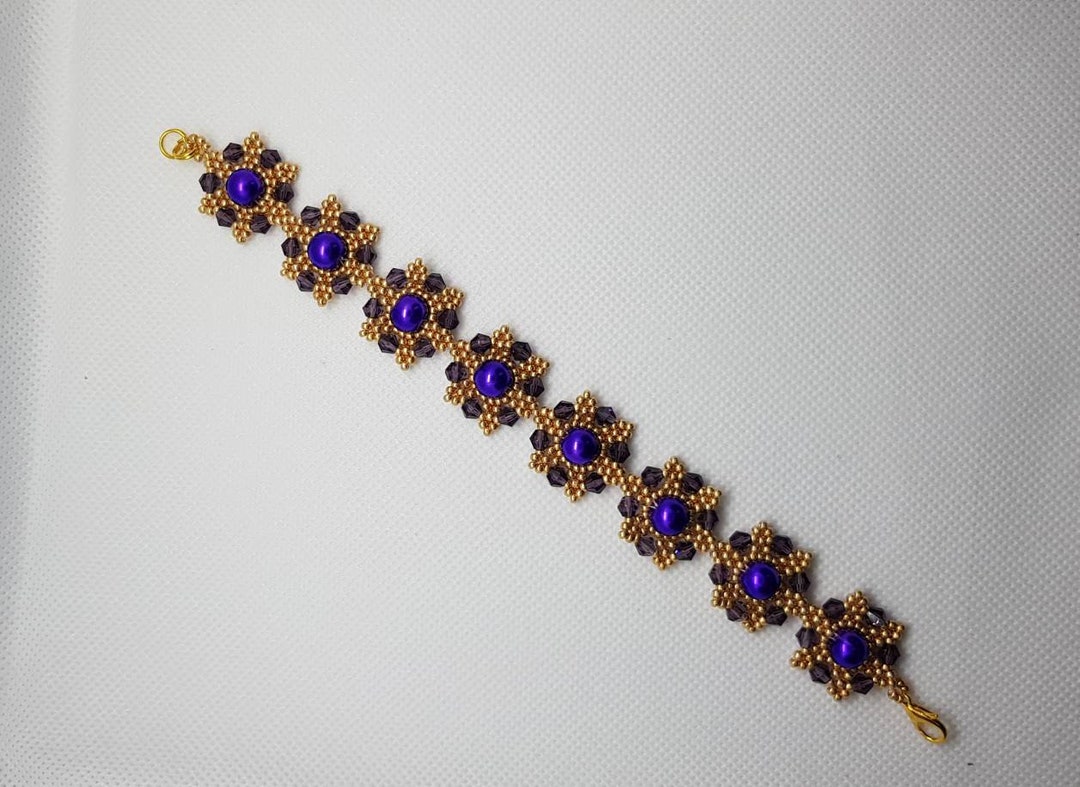 Beaded Bracelet Hand Made Bracelet - Etsy