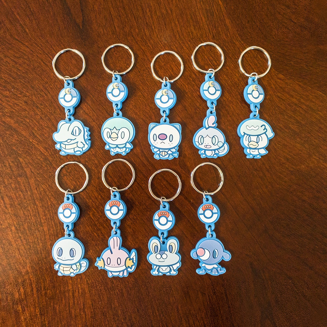 SHINY WATER-TYPE Starters - Etsy