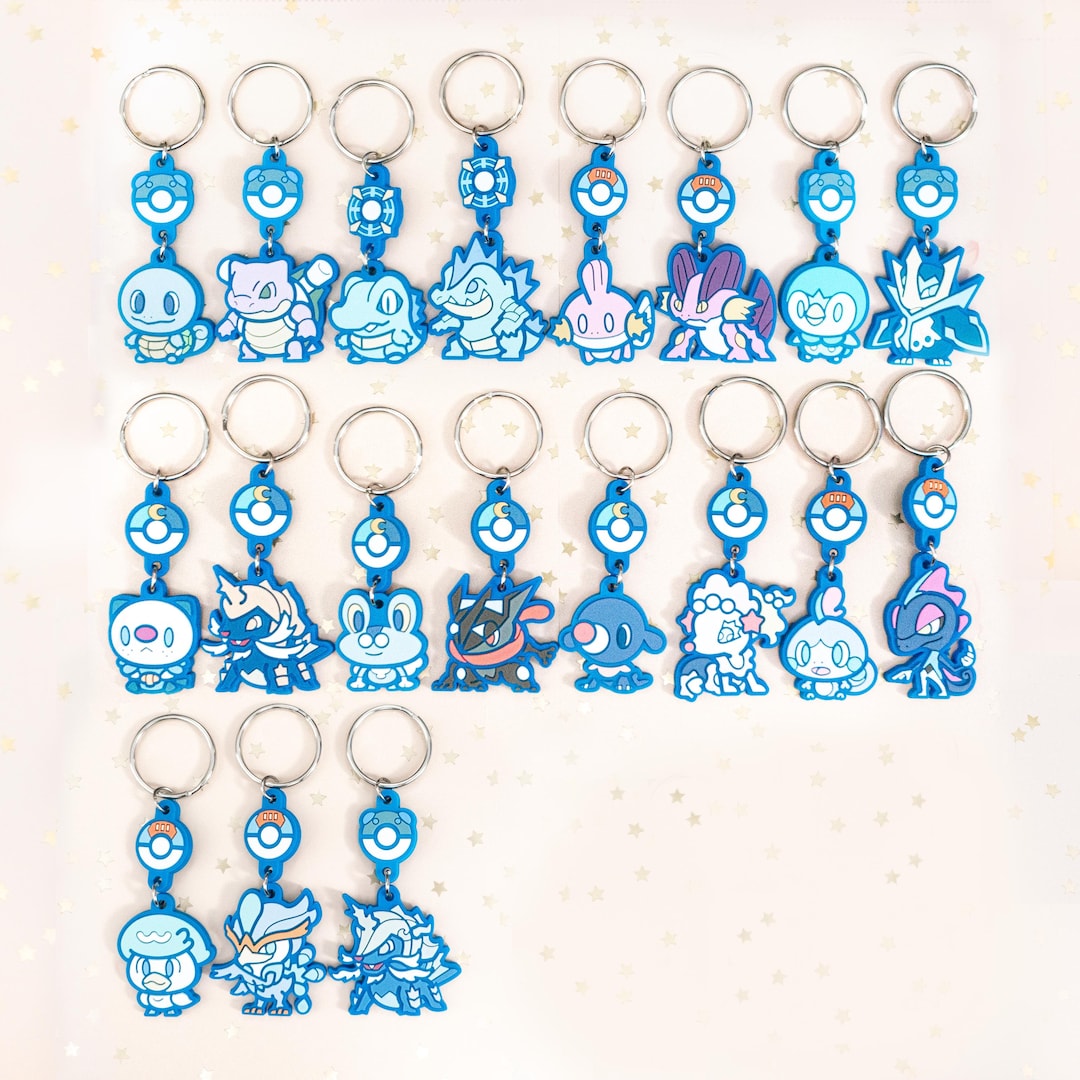 SHINY WATER-TYPE Starters - Etsy