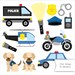 Police Cliparts - Etsy