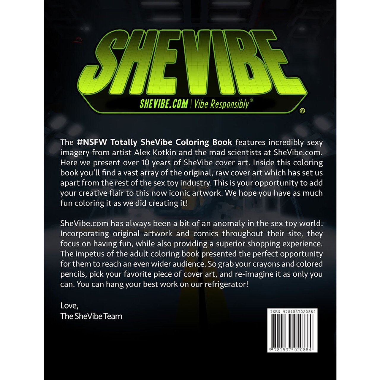 The NSFW Totally Shevibe Coloring Book Illustrated by Alex Kotkin - Etsy