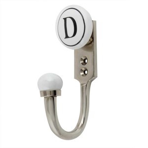 A to Z Black Letter Wall Hooks - Etsy