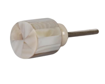 Mini Mother of Pearl Dome Dresser Pull Knob Drawer Knob, Mother of ...