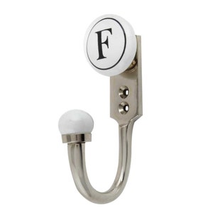 A to Z Black Letter Wall Hooks - Etsy