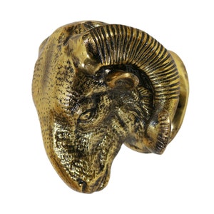 Ram Head Wall Decor - Etsy