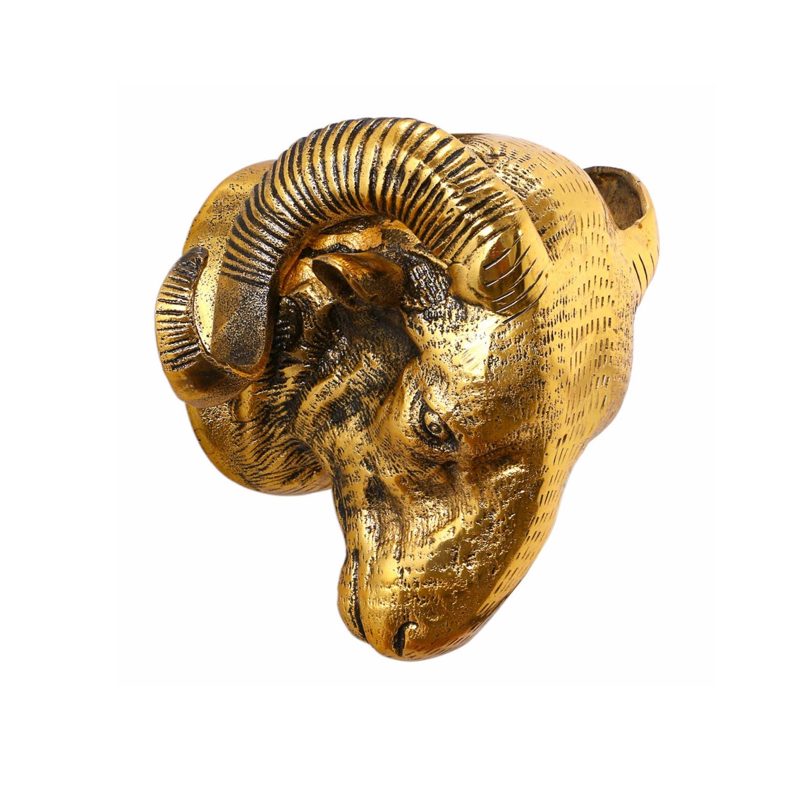 Ram Head Wall Decor - Etsy