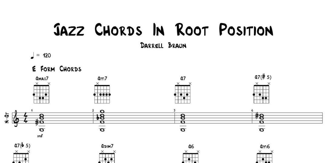 Jazz 101: an Intro to Jazz Guitar! - Etsy