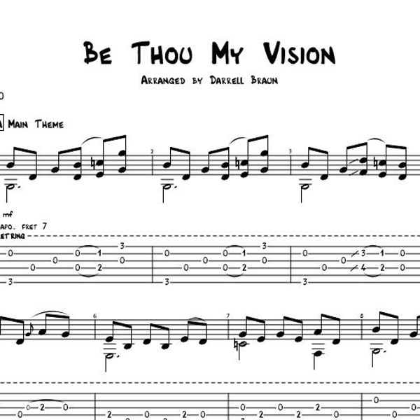 Be Thou My Vision - Etsy