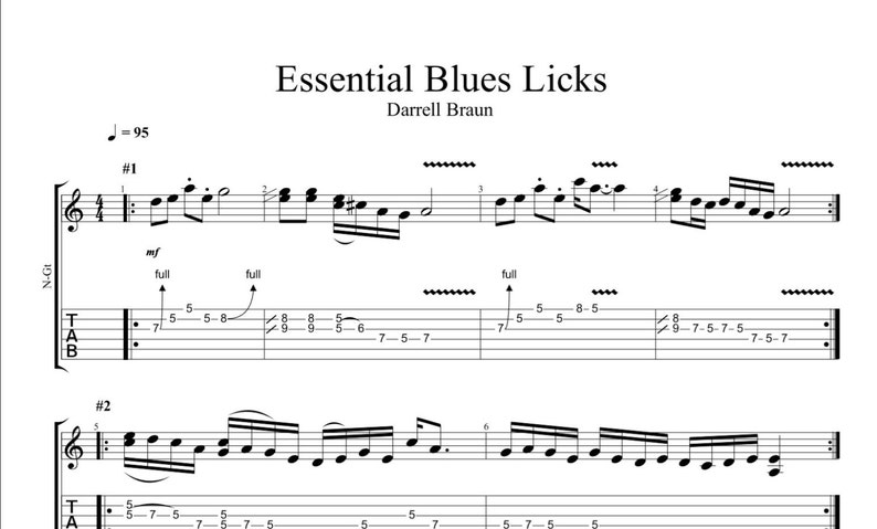 101 blues guitar turnaround licks pdf to jpg - pagtb