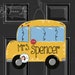 School Bus Driver Door Sign School Bus Door Hanger Back to - Etsy