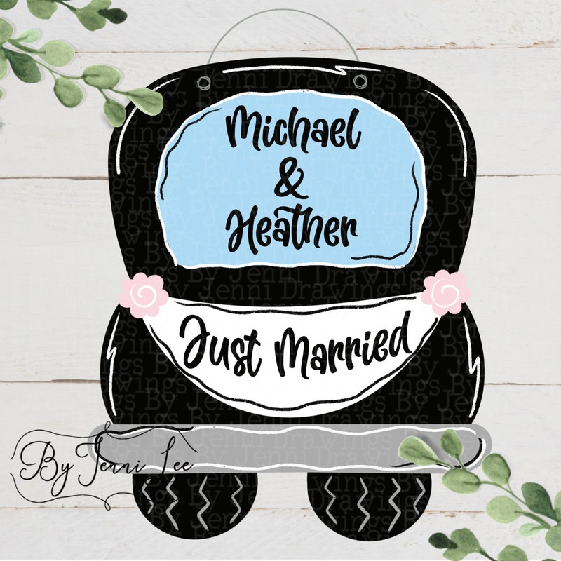 Just Married Signs - Etsy