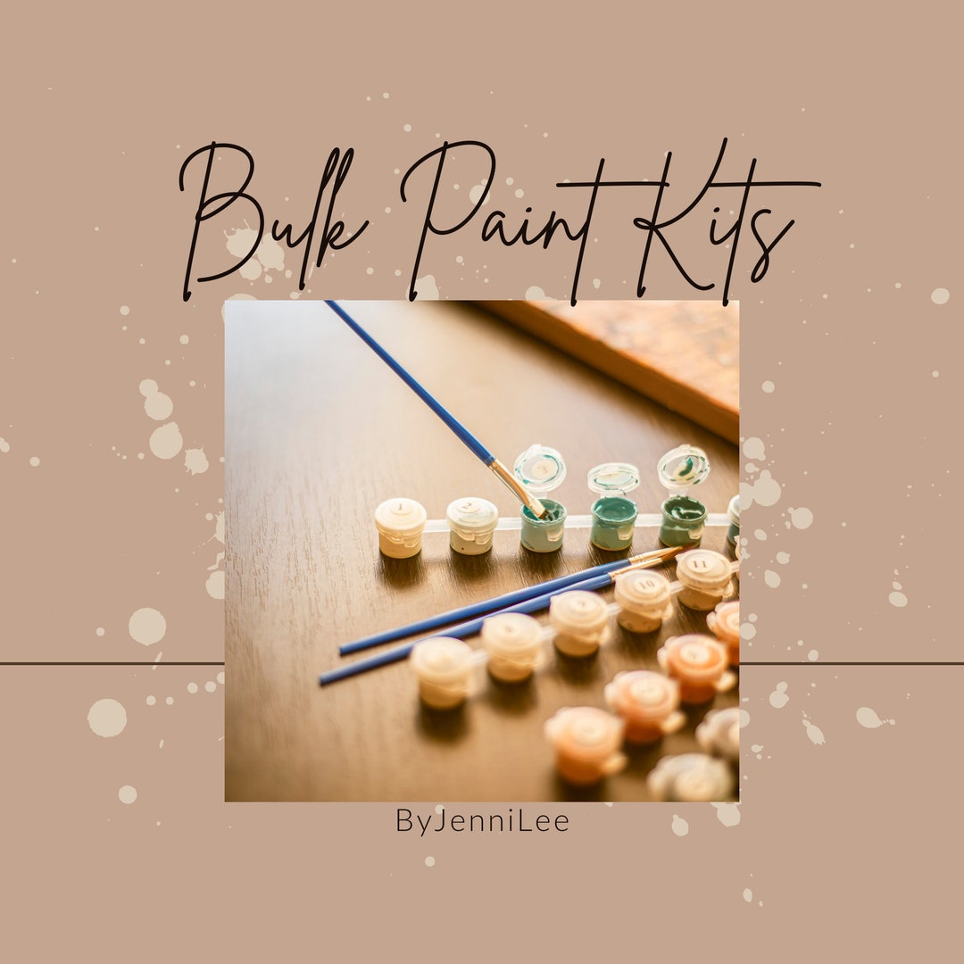 Bulk Paint by Number Kits of the Same Design, Paint by Number Kit Adult ...