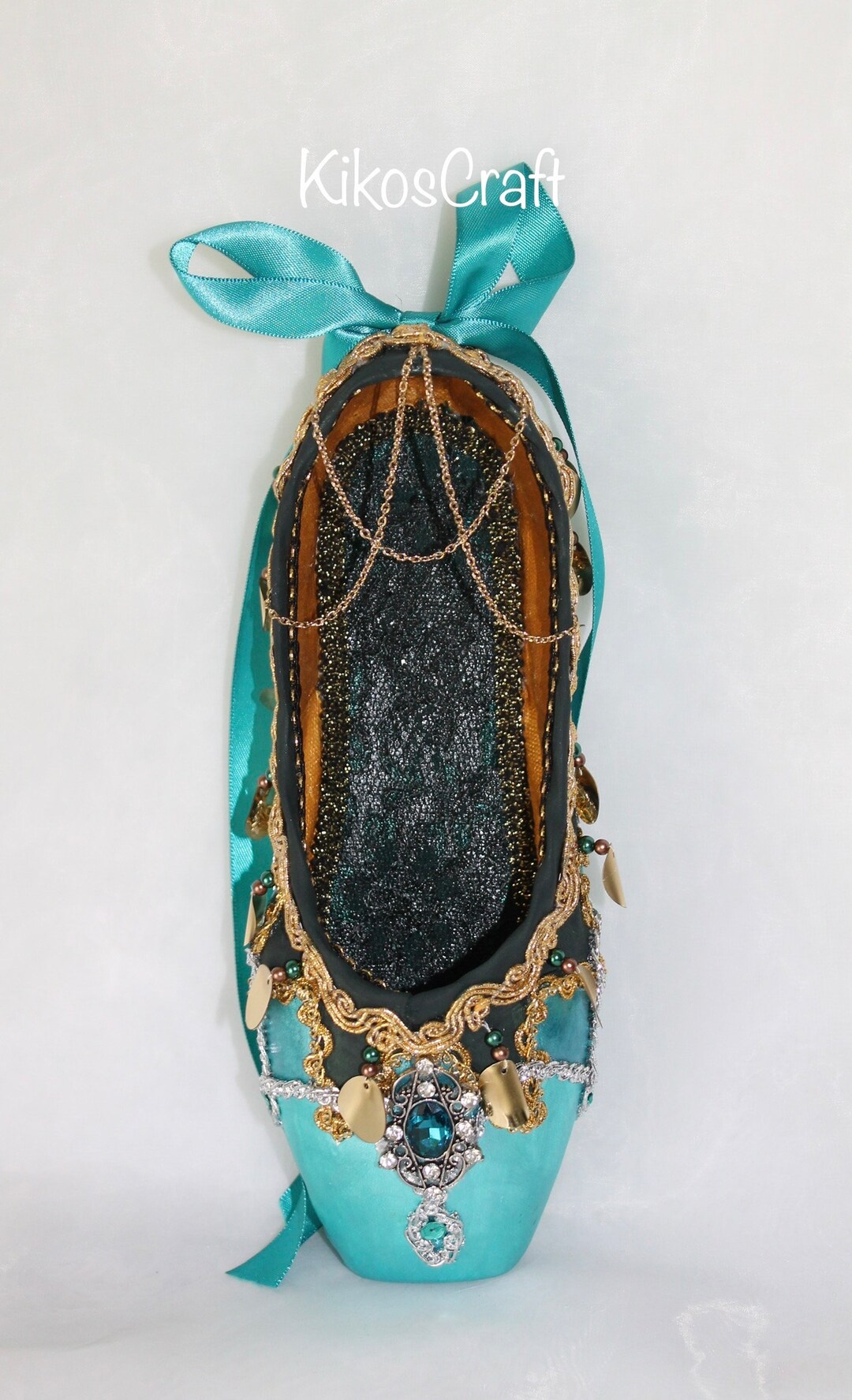 Decorated Pointe Shoe:la Esmeralda, Nutcracker,arabian Coffee, Aladdin ...
