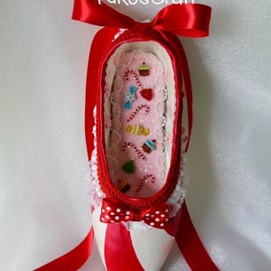 Decorated Pointe Shoe: Nutcrackerkingdom of Sweets Candy - Etsy