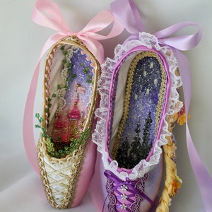 Decorated Pointe Shoe: Ballerina Doll Clara Sleeping Beauty - Etsy