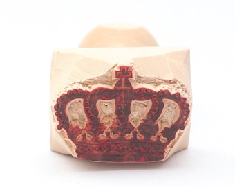 Crown stamp | Etsy