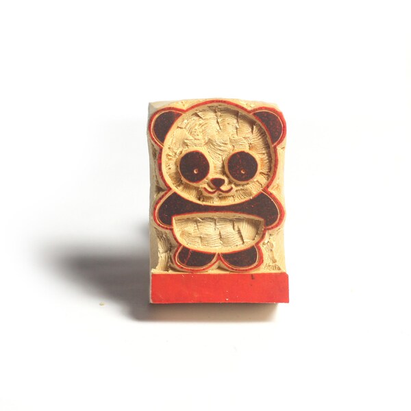 Panda Stamp - Etsy