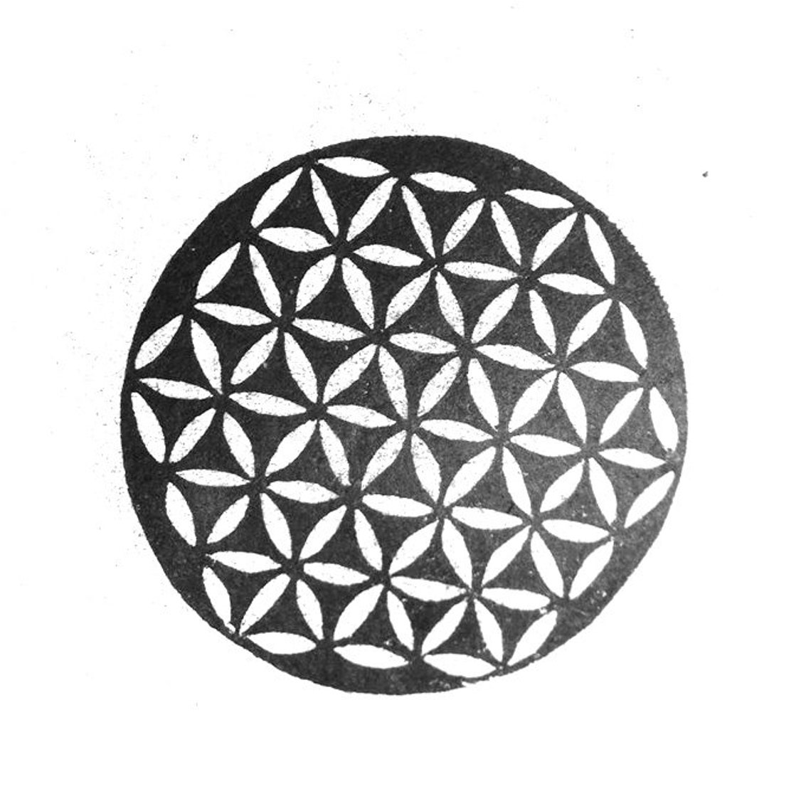 Circle of Life Stamp Symbol Stamp Wooden Stamp Hand Carved - Etsy