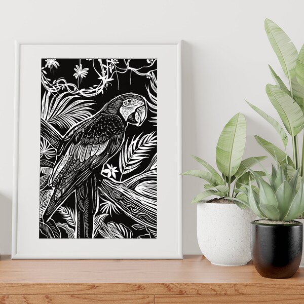Macaw Bird - Etsy
