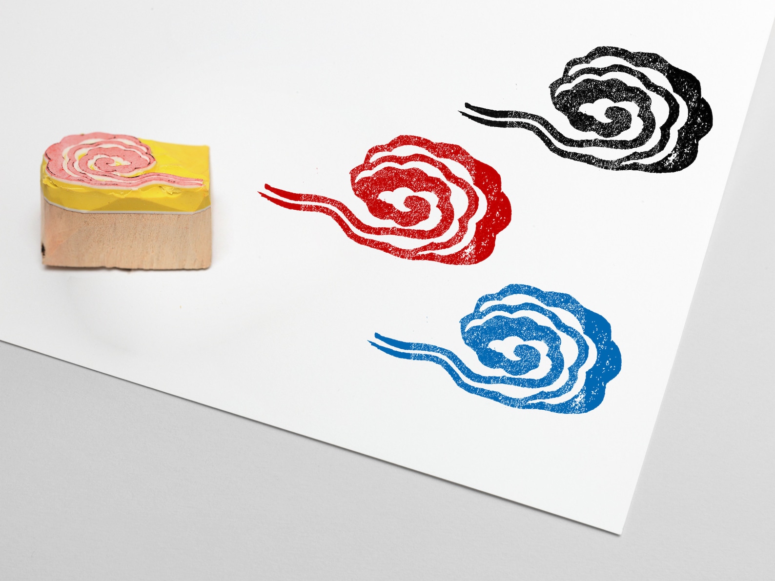 Cloud Pattern Stamp Clouds Stamppattern Stamp Rubber Stamp - Etsy