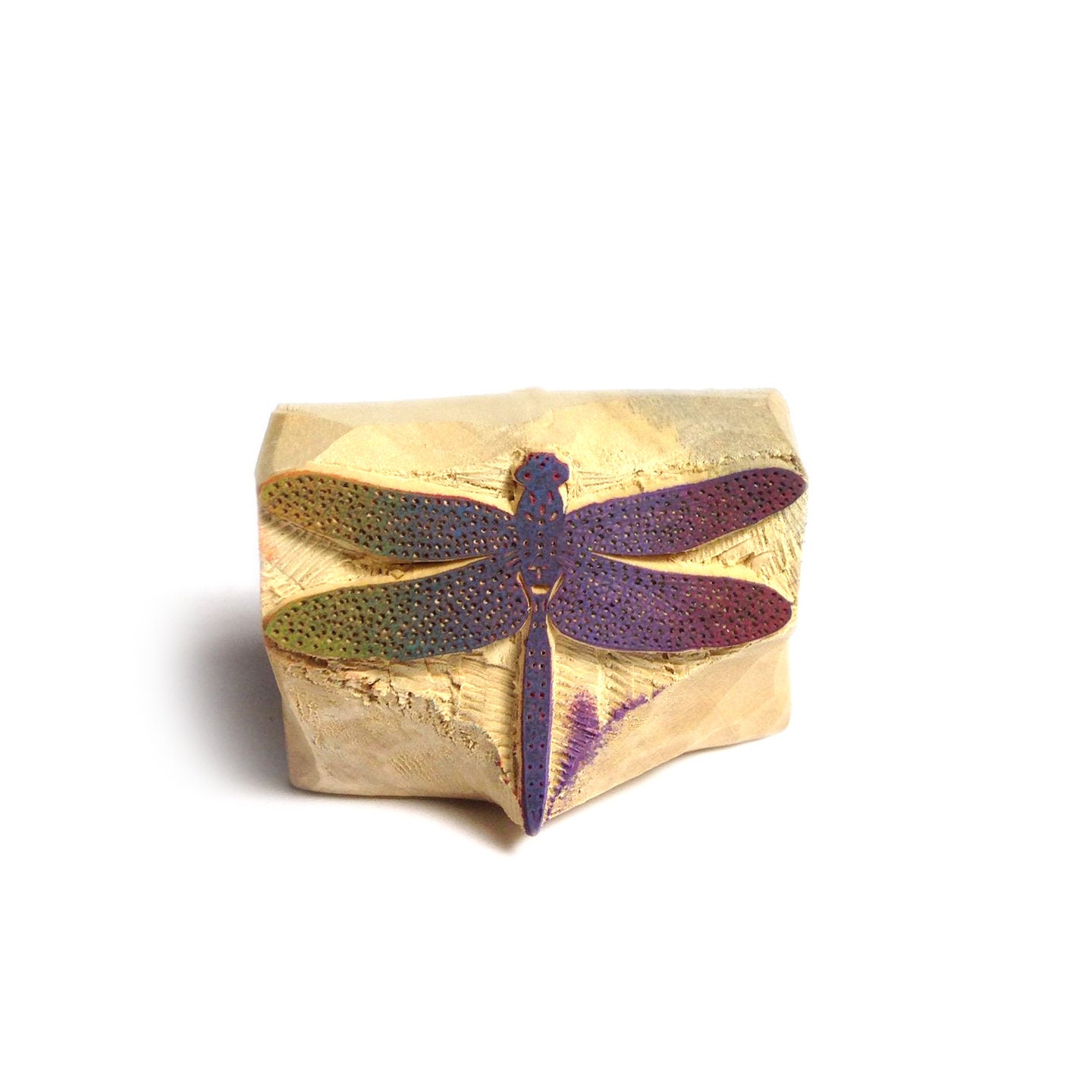 Dragonfly Stamp Dragonfly Pattern Pattern Stamp Wooden | Etsy