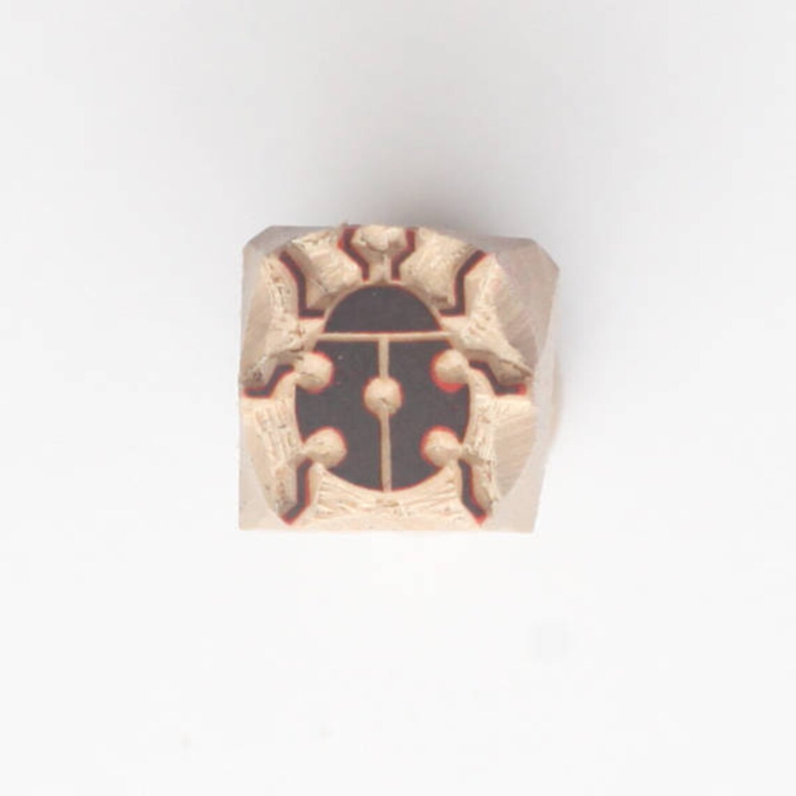 Ladybug Stamp Wooden Stamp Hand Carved Clay Stamp Pottery - Etsy