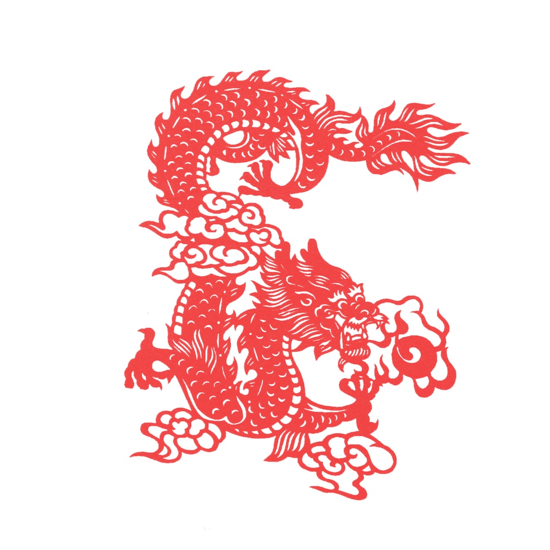 Dragon Stamp, Dragon Seal, Wooden Stamp, Hand Carved, Printing Block ...