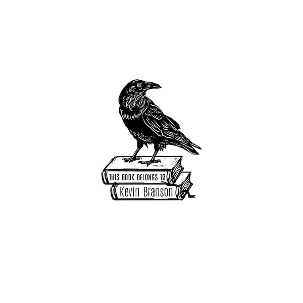 Library Stamp - Etsy