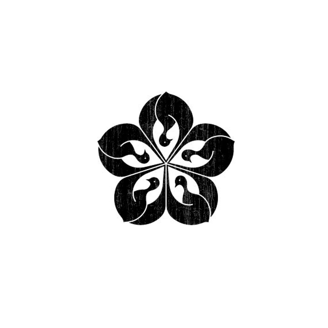 Flower Stamp, Japanese Stamp, Wooden Stamp, Hand Carved for Filofax ...