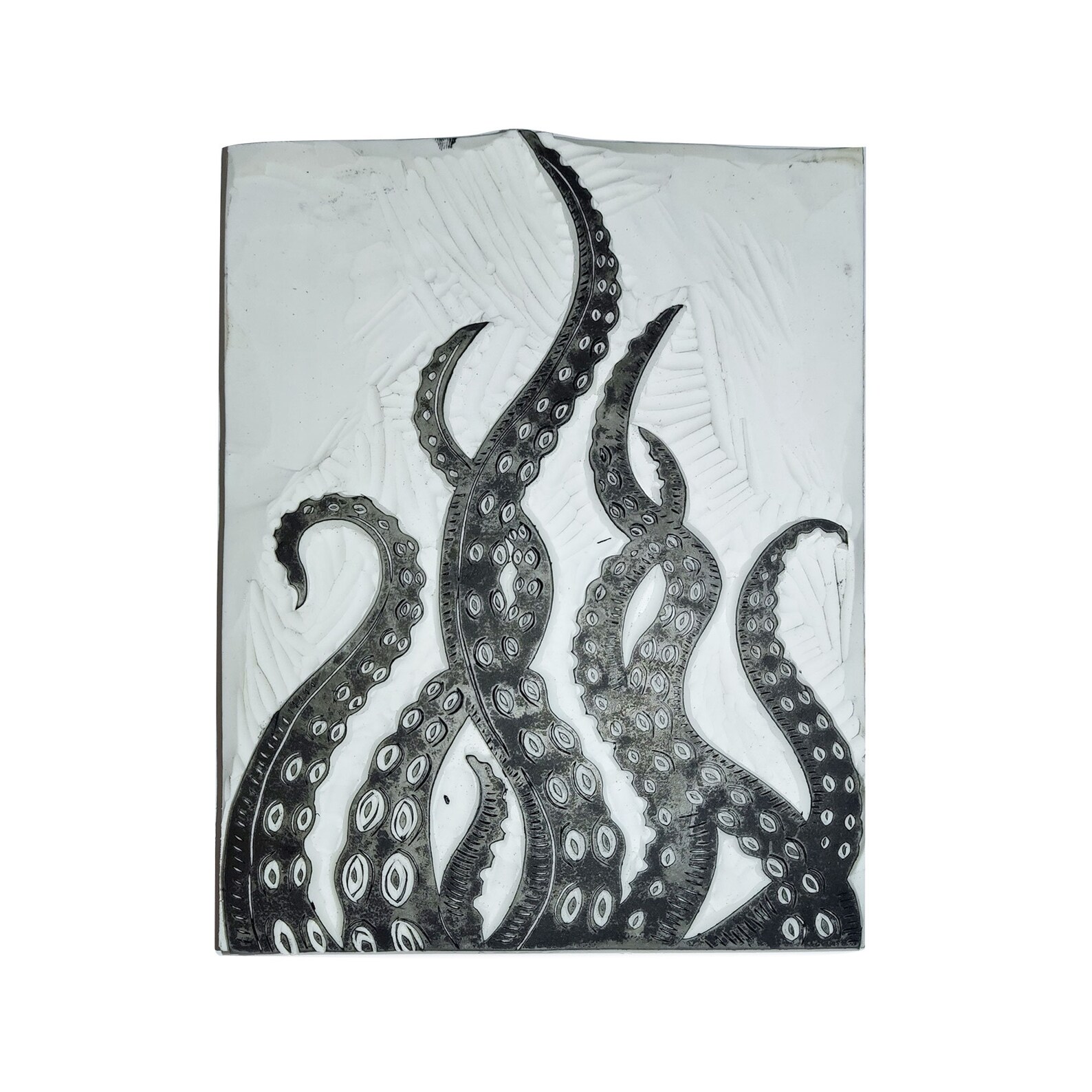 Tentacles Stamp Octopus Stamp Wooden Stamp Hand Carved - Etsy