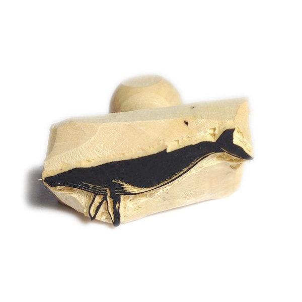 Whale Rubber Stamp - Etsy