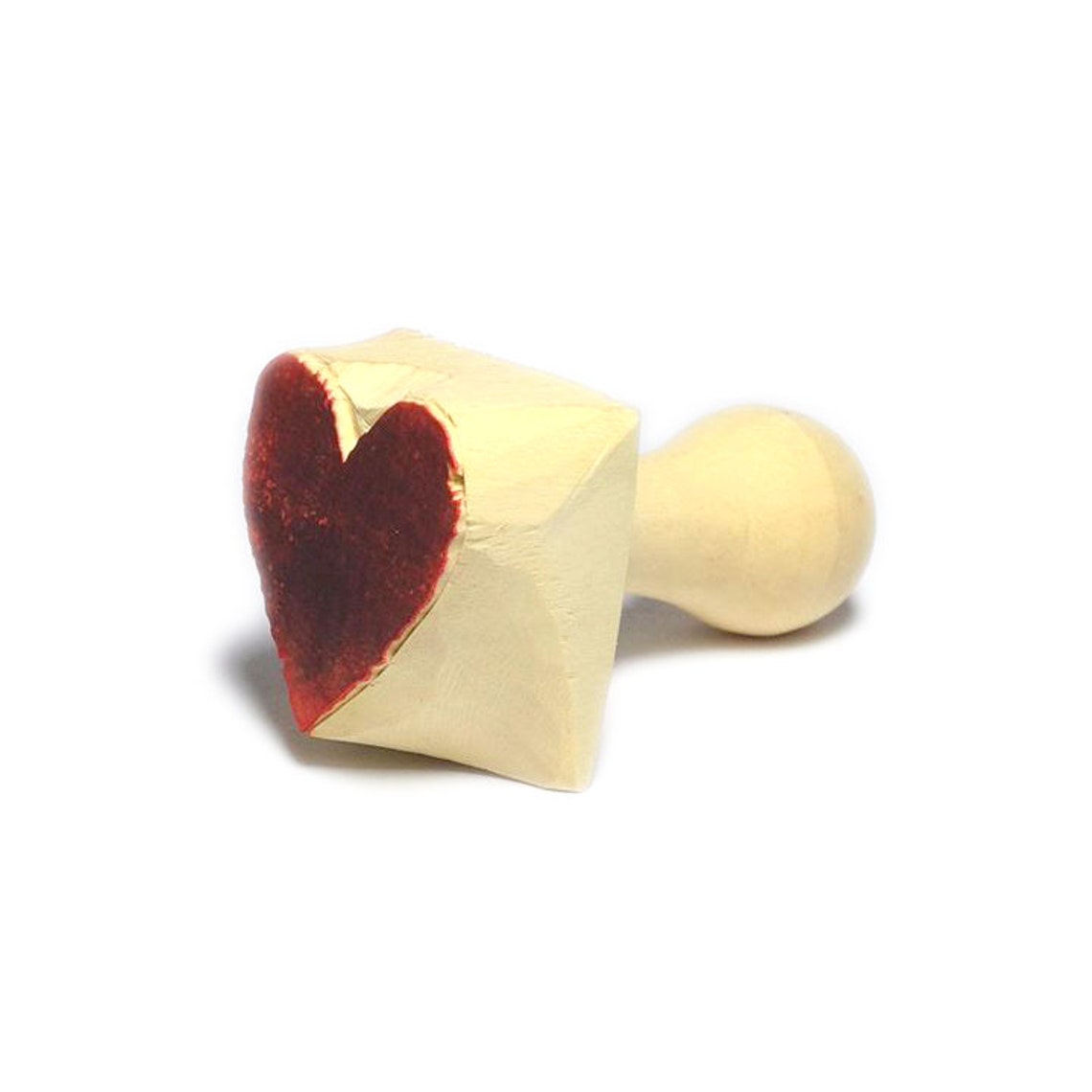 Heart Stamp Heart Anatomy Stamp Wooden Stamp Hand Carved - Etsy