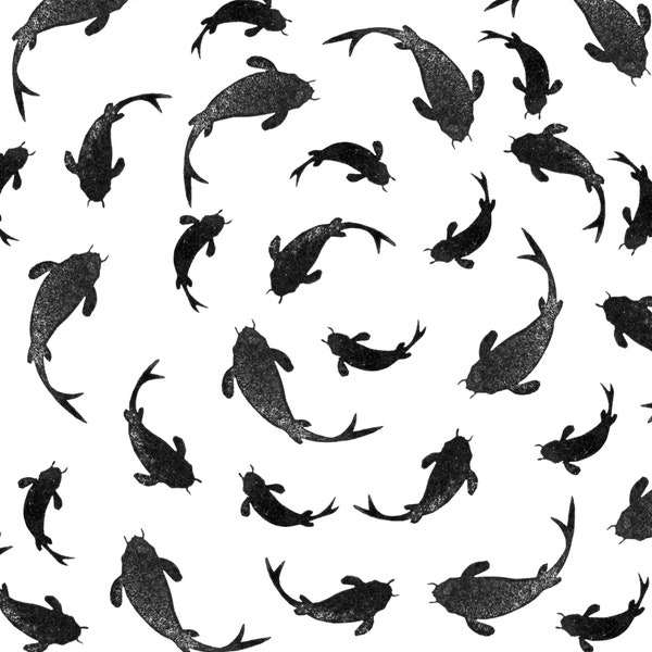 Fish Rubber Stamp - Etsy