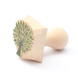 Tree Stamp, Tree of Life, Tree of Life Stamp, Hand Carved, Printing ...