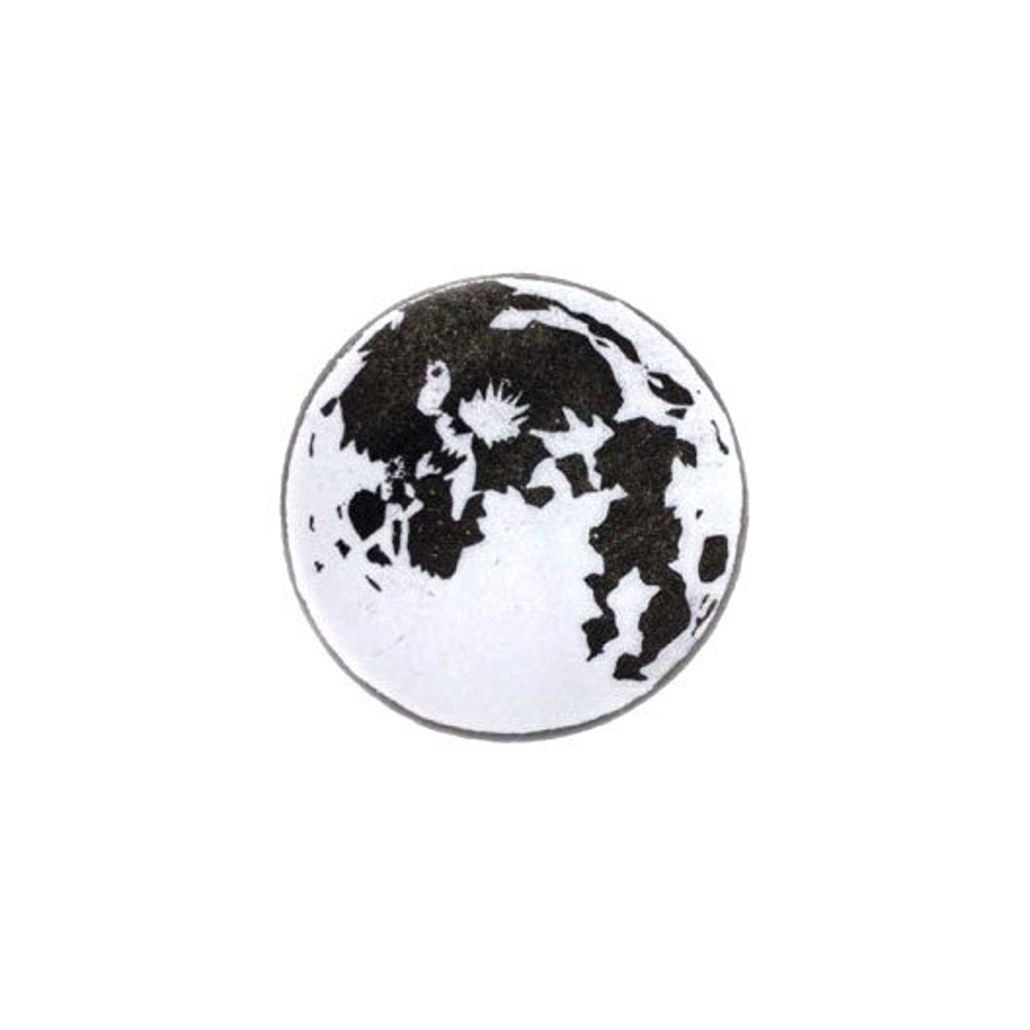 Moon Stamp, Earth Stamp, Wooden Stamp, Hand Carved, Printing Block ...