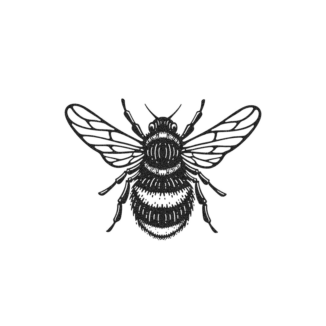 Honey Bee Stamp, Insect Stamp, Wooden Stamp, Rubber Stamp, Hand Carved ...