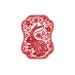 Rabbit Stamp, Chinese Zodiac Stamp, Wooden Stamp, Hand Carved, Printing ...