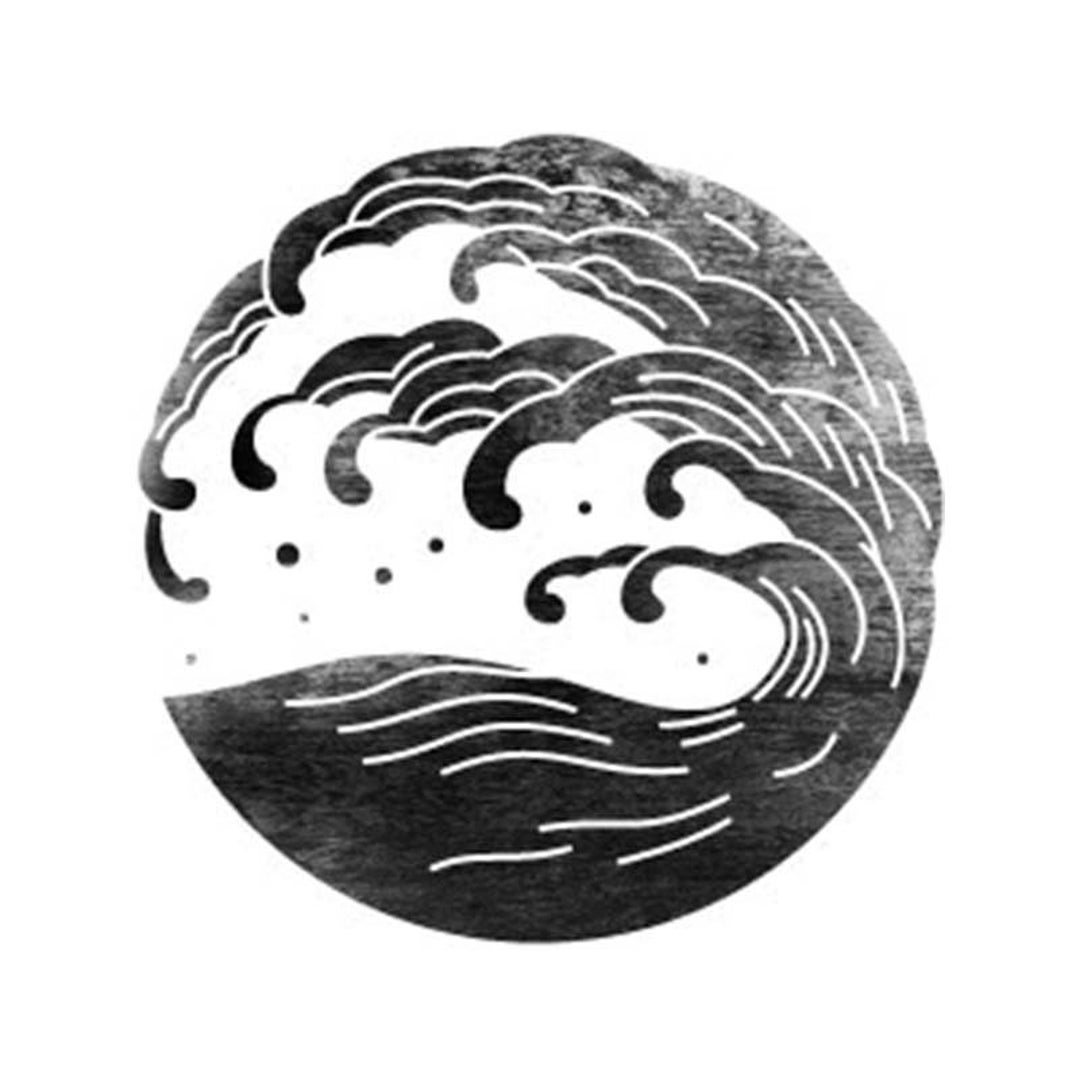 Wave Stamp, Japan Wave, Japanese Stamp, Wooden Stamp, Hand Carved ...