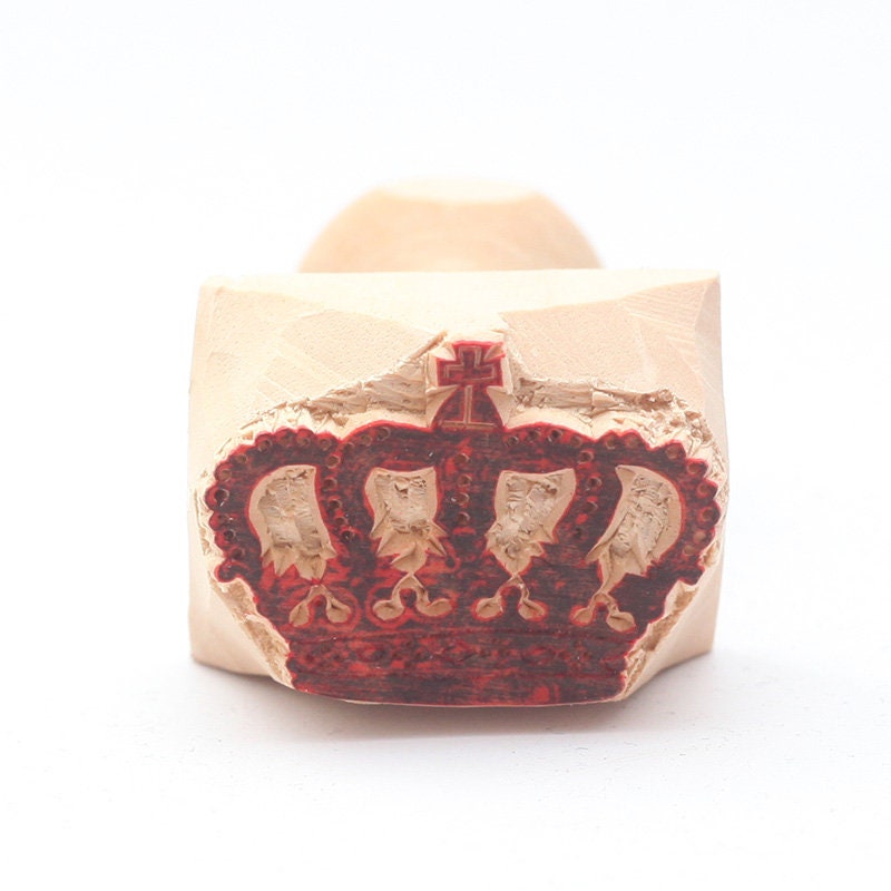 Crown Stamp - Etsy