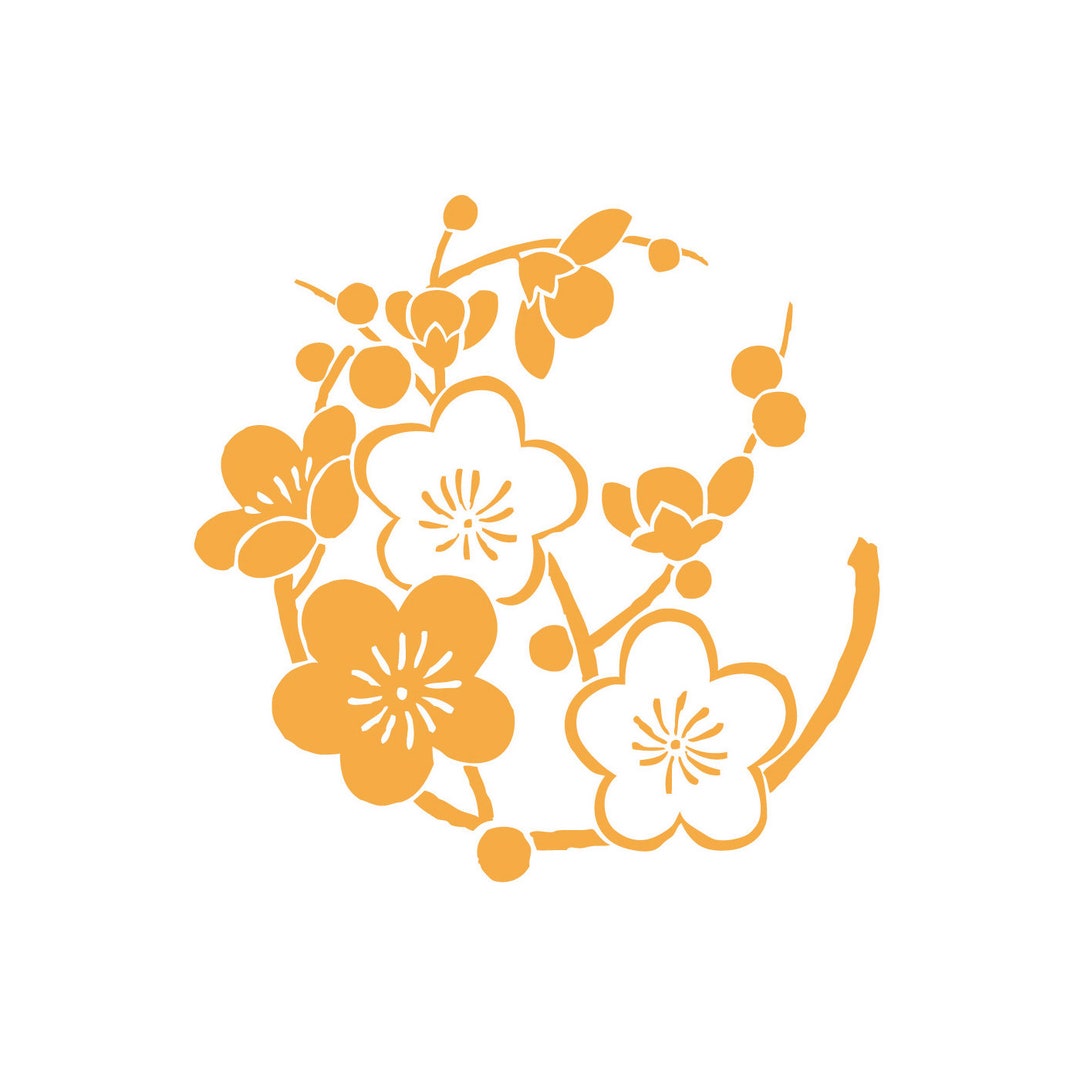 Flower Stamp, Japanese Stamp, Wooden Stamp, Woodblock,for Filofax,post ...