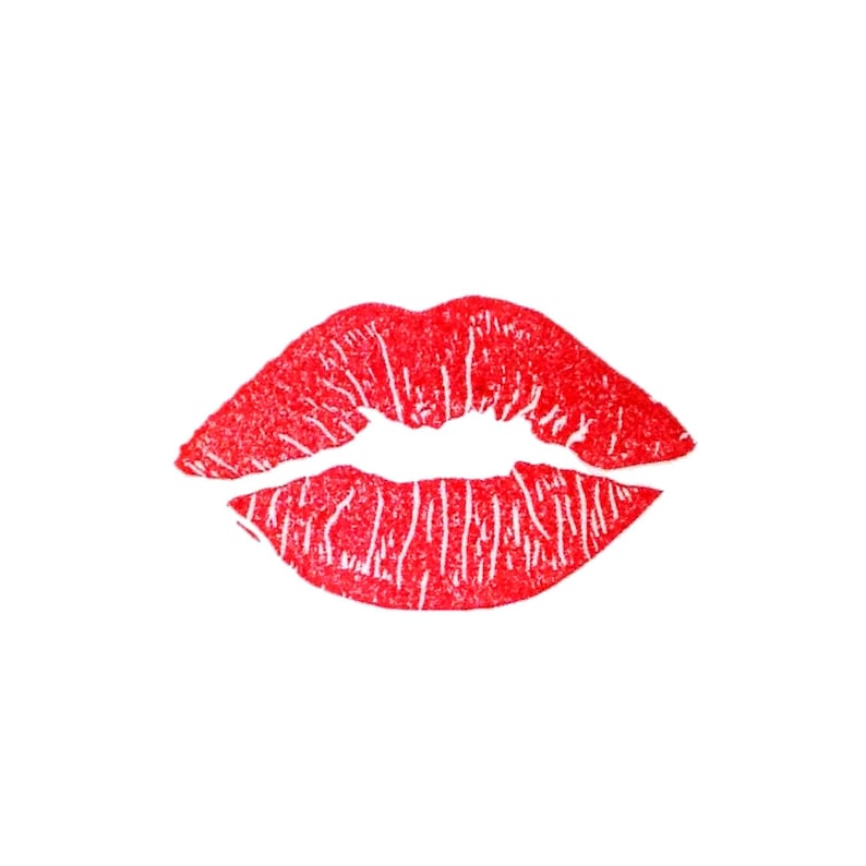 Kiss Stamp, Love Stamp, Heart Stamp, Mouth Stamp, Valentine Stamp ...
