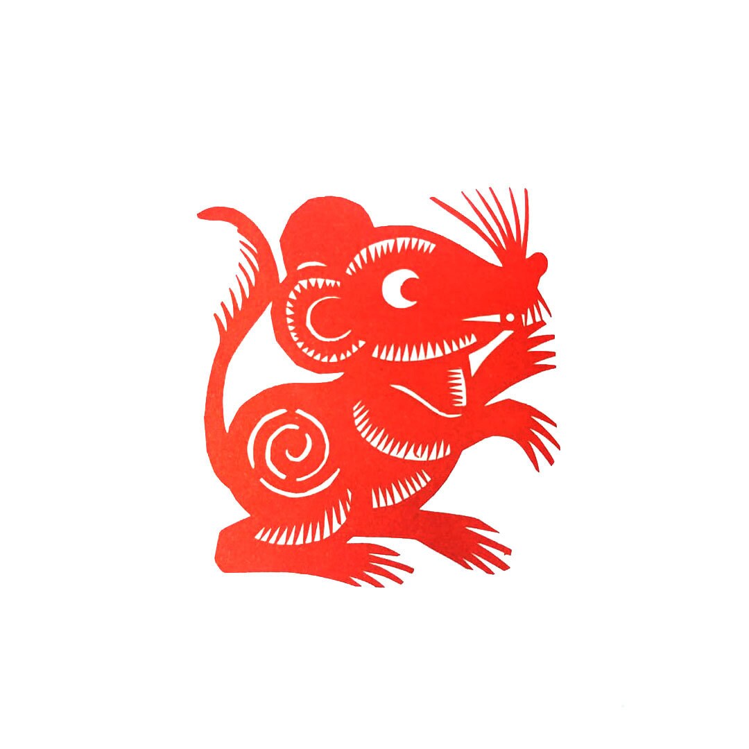 Rat Stamp Mouse Stamp Chinese Zodiac Stamp Chinese New - Etsy